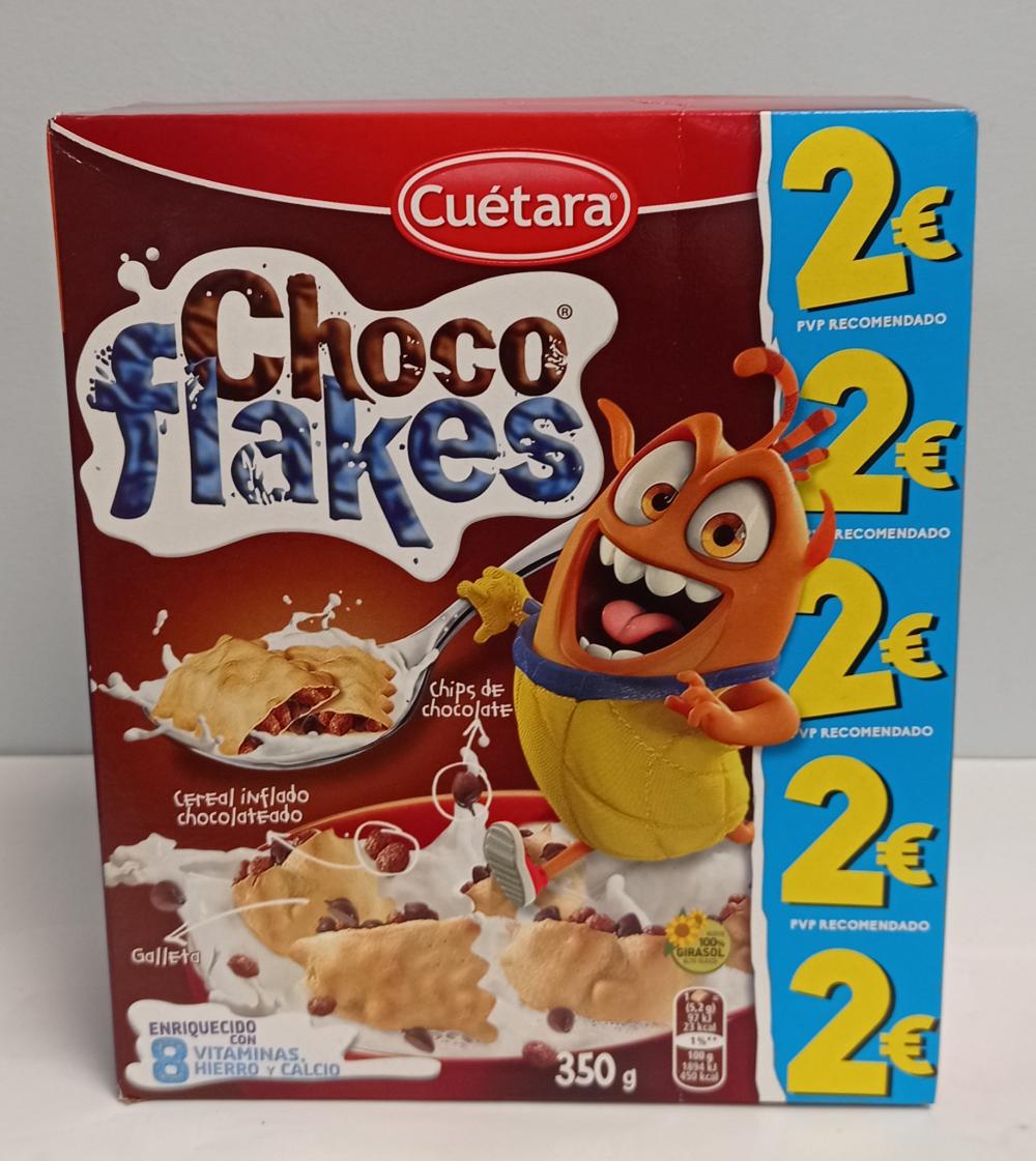 GALLETAS CUETARA CHOCO FLAKES 350G CUETARA - Cash & Carry Jimenez Prados