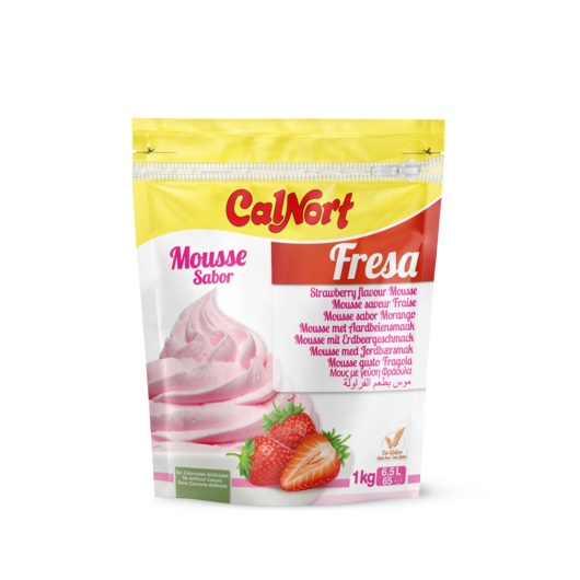 MOUSSE CALNORT SABOR FRESA 1 KG CALNORT - Cash & Carry Jimenez Prados